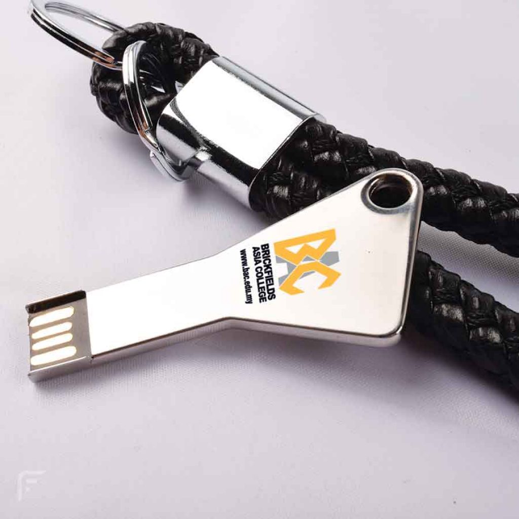 Triangular Key Shaped Flash Drive - Flashtify