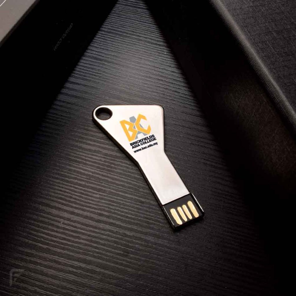 Triangular Key Shaped Flash Drive - Flashtify