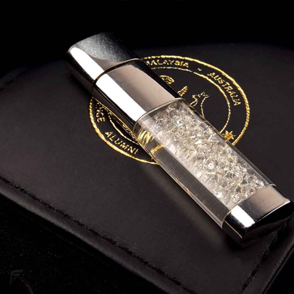 Crystal Bits in Tube Flash Drive - Flashtify